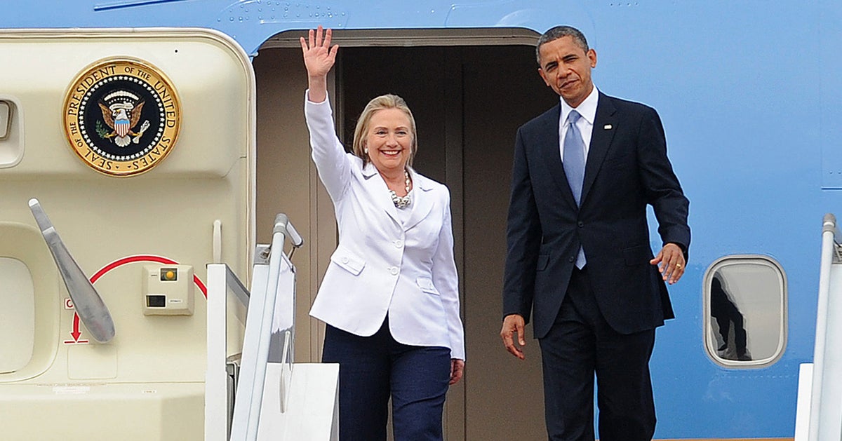 President Obama And Hillary Clinton Met For Lunch At The White House ...