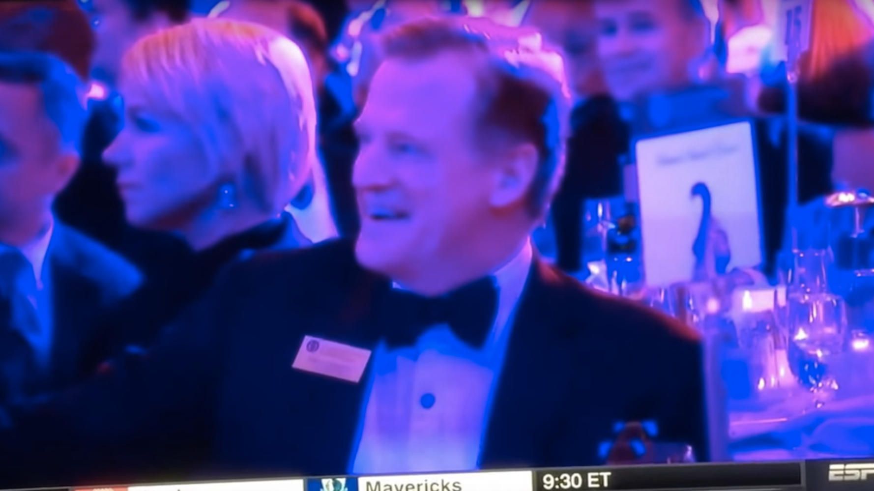 Hey, Here's Roger Goodell Laughing At A Concussion Joke He Approved ...