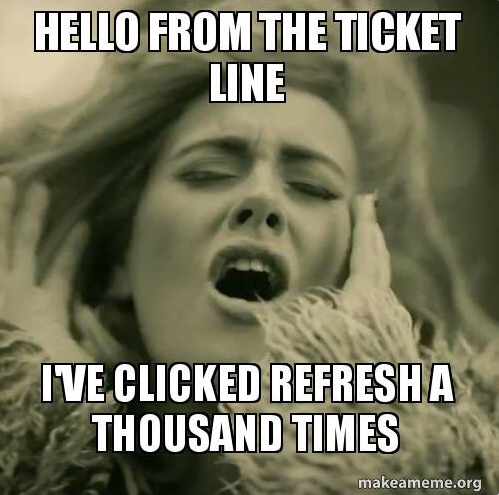 Adele Concert Ticket Memes 27 Hilarious Reactions To The Announcement