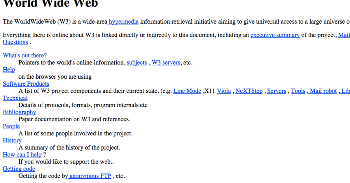 The World's First Website Went Online 25 Years Ago | HuffPost Life