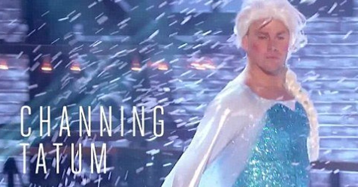 Channing Tatum Lets It Go As Elsa From 'Frozen' On 'Lip Sync Battle ...