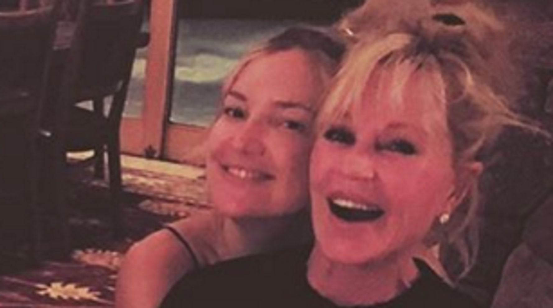 Kate Hudson And Dakota Johnson Pose For Adorable Pic With Their Famous ...