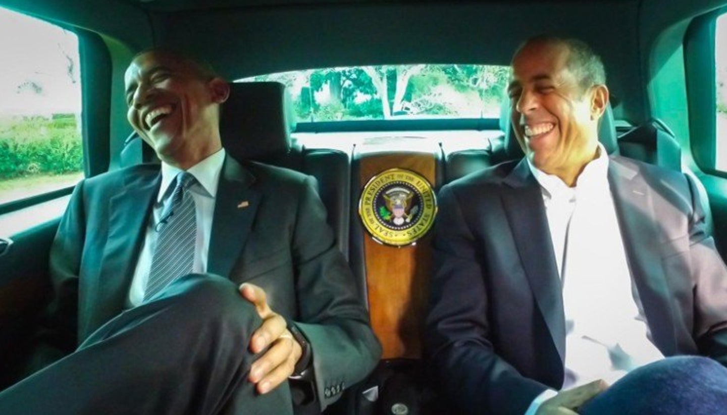 President Obama Joins Jerry Seinfeld For A Chat In 'Comedians In Cars ...