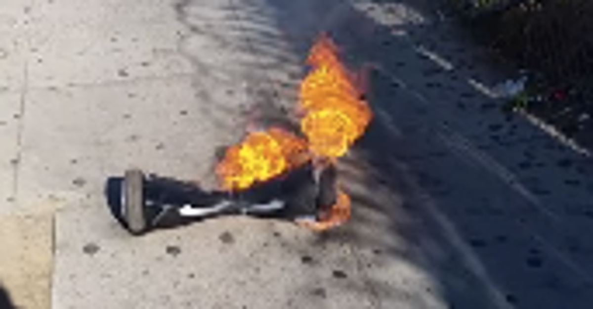 This Is The One Hoverboard Explosion You Must See | HuffPost Weird News