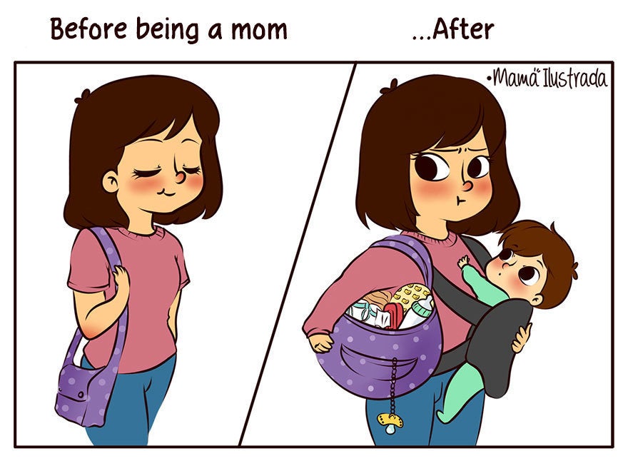 Mom's Spot-On Comics Show New Parenthood In All Its Chaotic Glory ...