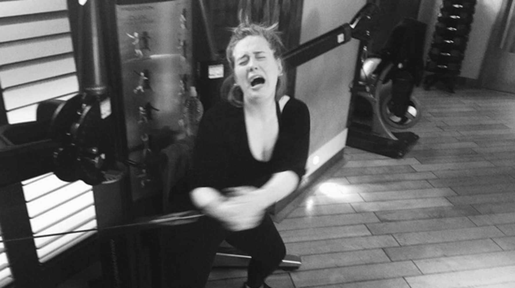Adele's Gym Photo Is The Best It's Ever Going To Get | HuffPost