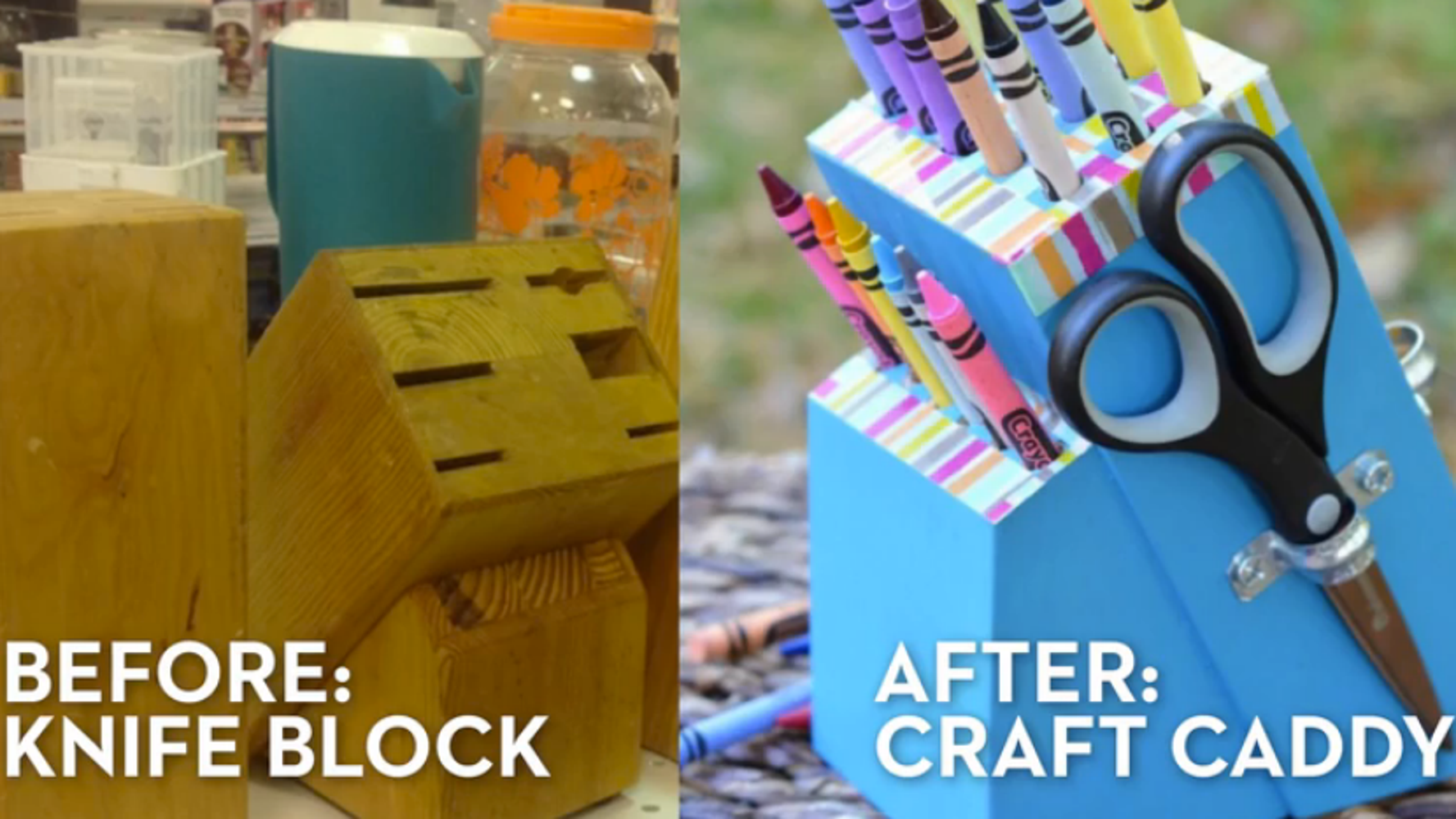 11 Genius Ways To Turn Old Junk Into Something Practical | HuffPost Life