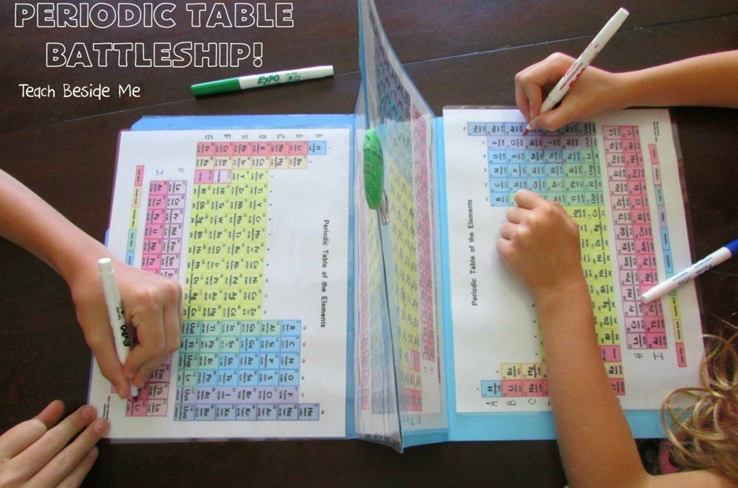 Mom Creates Periodic Table Battleship Game To Teach Her Kids Chemistry ...