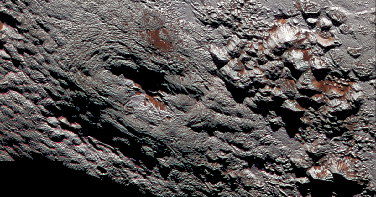 Pluto's Bizarre 'Ice Volcano' Seen Up Close In Latest New Horizons ...