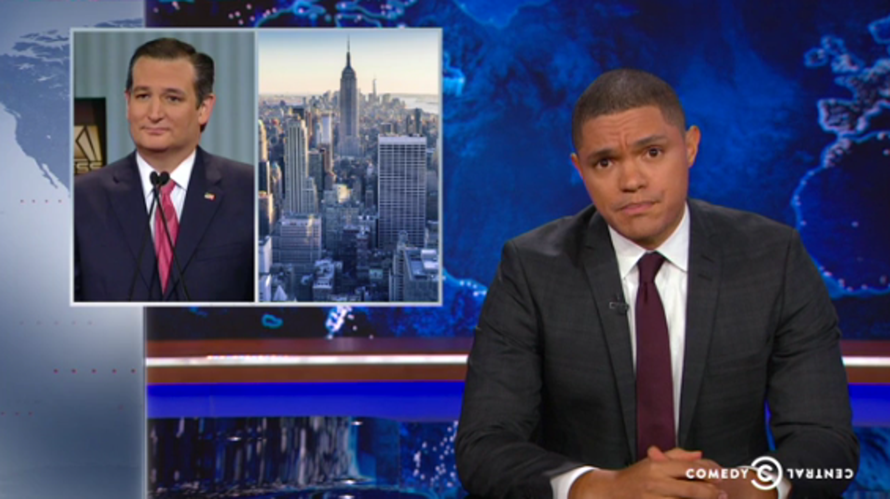 Trevor Noah Applauds Donald Trump For 'Making Ted Cruz Look Like A D**k ...