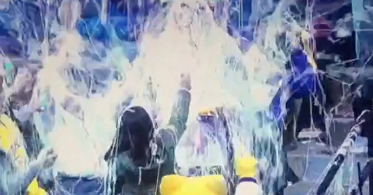 Silly String Attack Reminds NBA Fan There's Nowhere To Hide | HuffPost ...