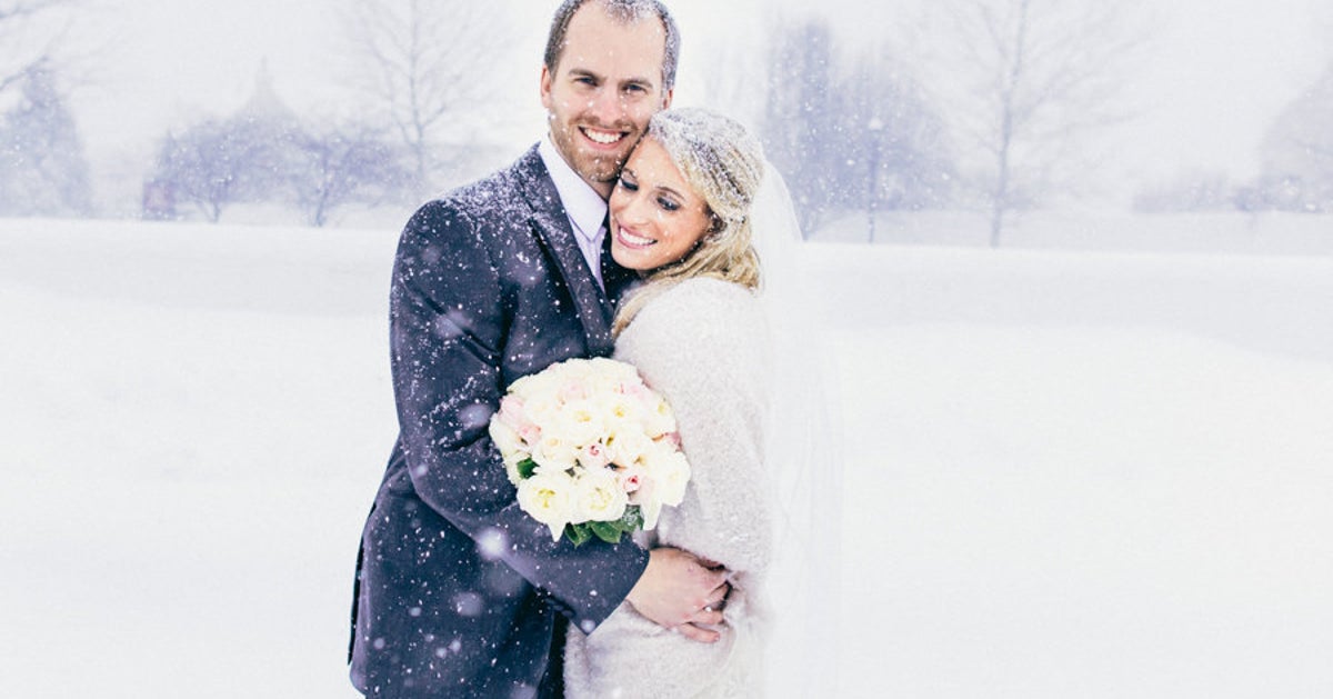 This Couple Married Mid-Blizzard And The Photos Made It All Worth It ...