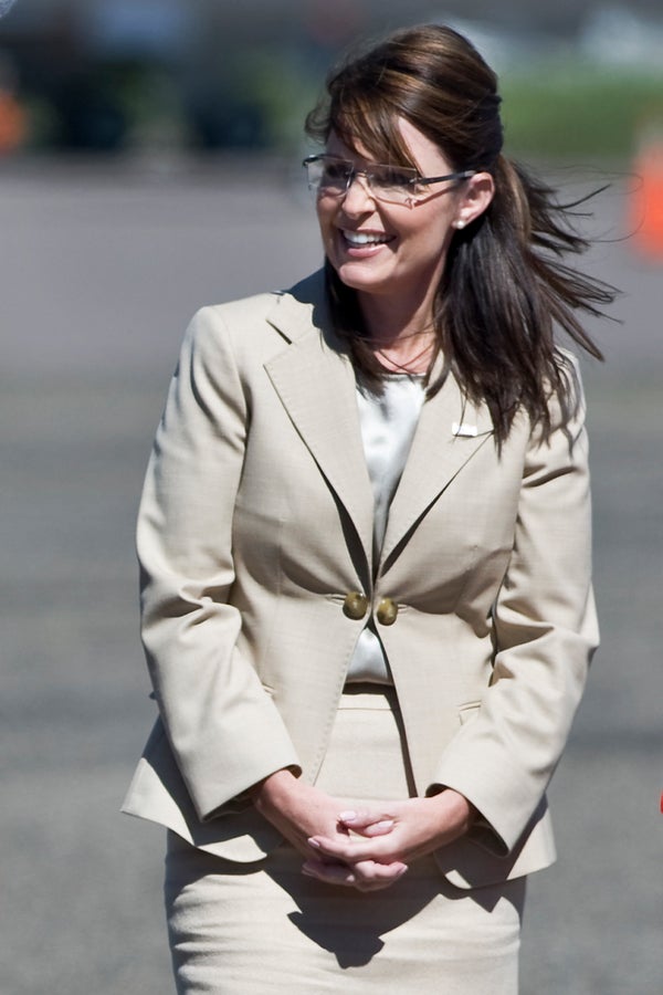 The One Thing That Hasn't Changed About Sarah Palin's Style Over The ...
