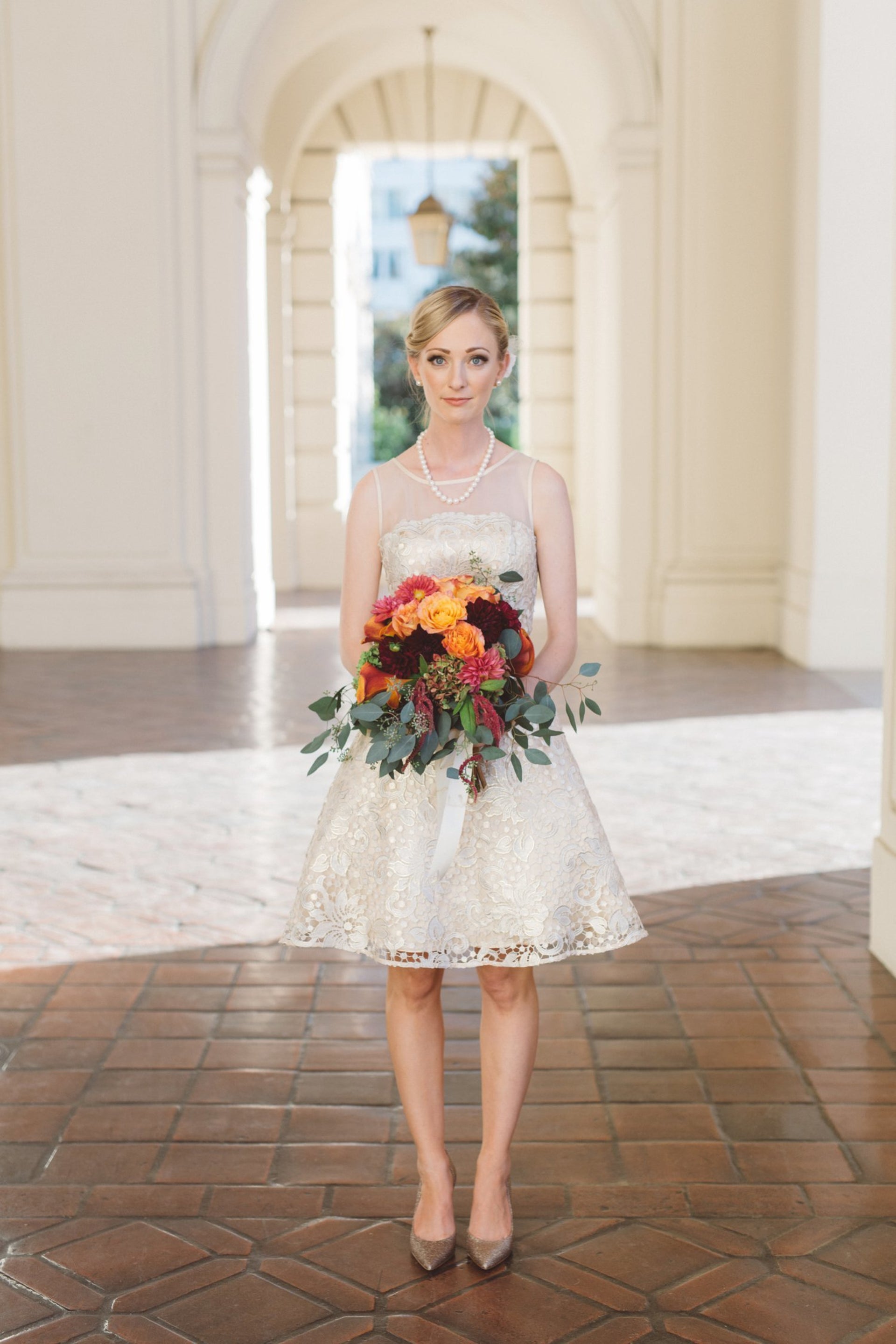 28 Times Brides Sported Short Dresses And Looked Damn Good Doing It ...