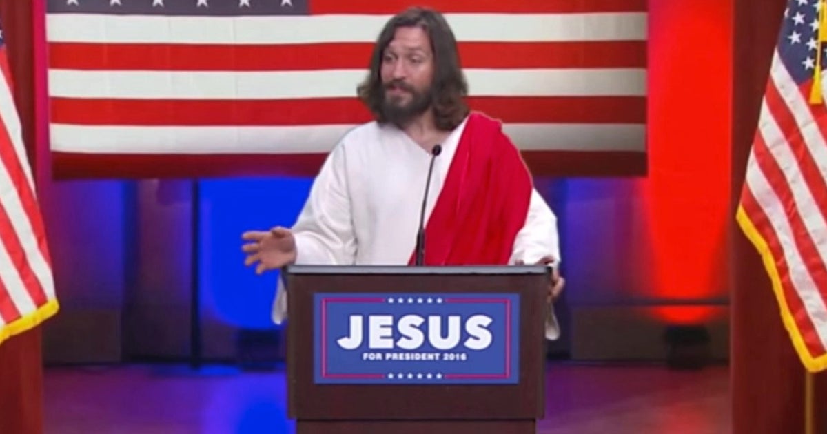 'Jesus' Reads Quotes From Republican Candidates On 'Jimmy Kimmel Live ...