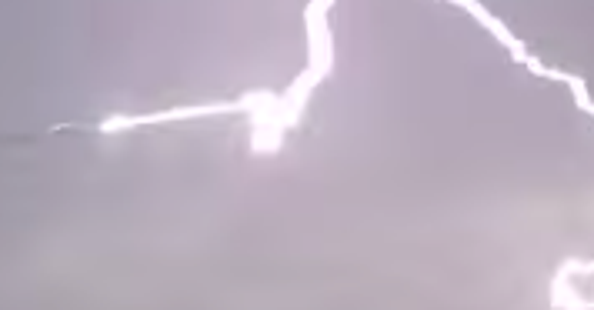 Lightning Zaps Airplane Wing Tip In Terrifying Video | HuffPost Weird News