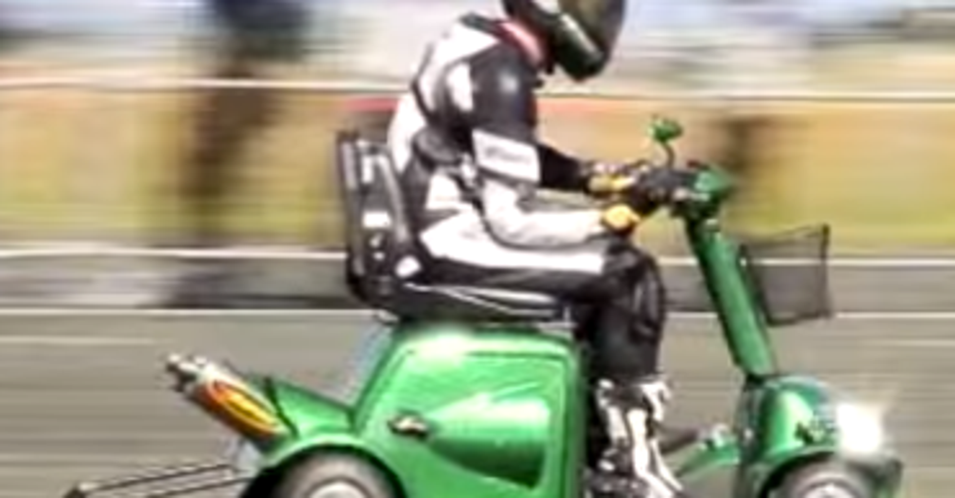 You Probably Couldn't Handle This Mobility Scooter's Top Speed | HuffPost