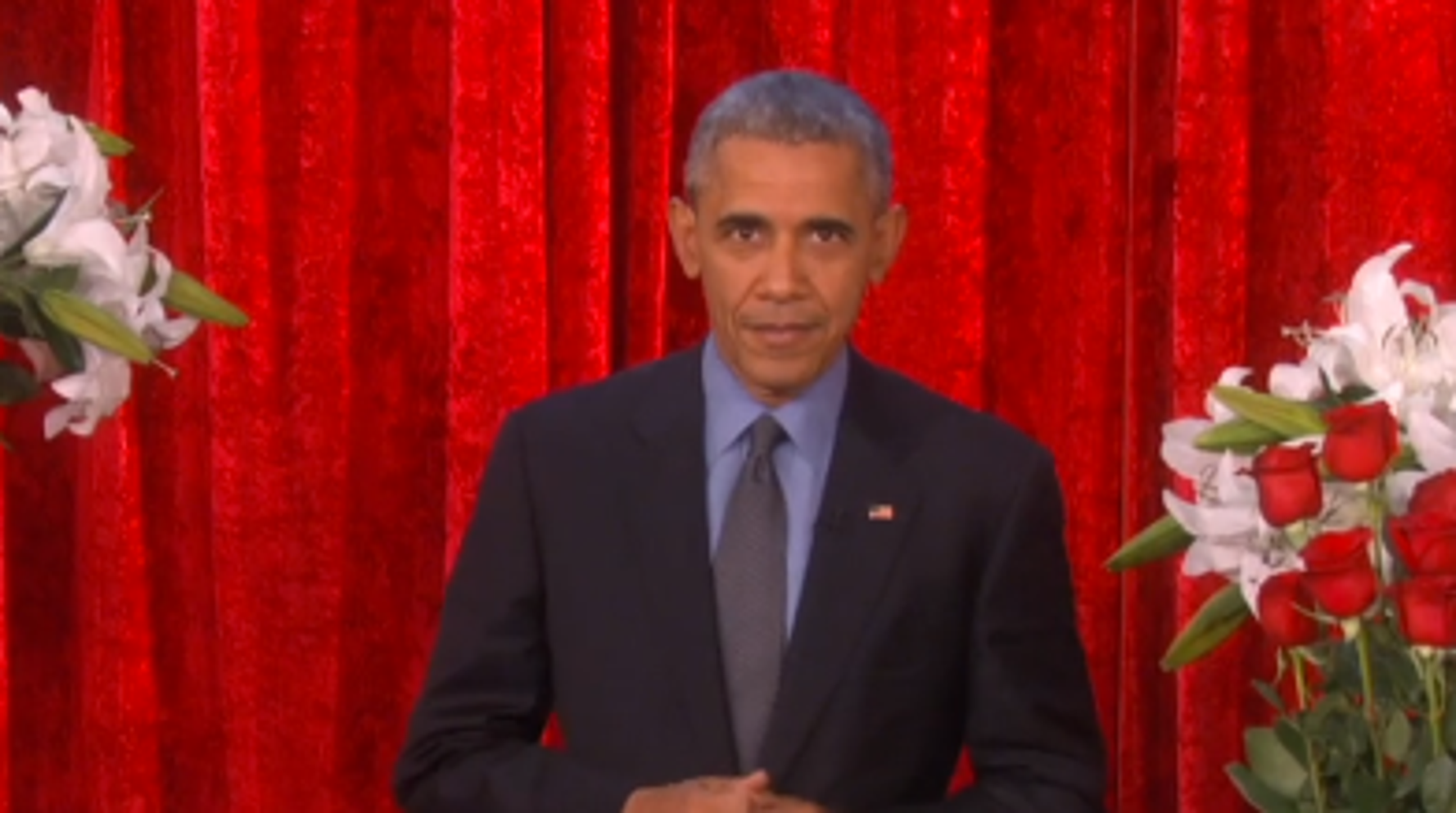 Obama Sends A Valentine's Day Message To His Wife, With A Little Help ...