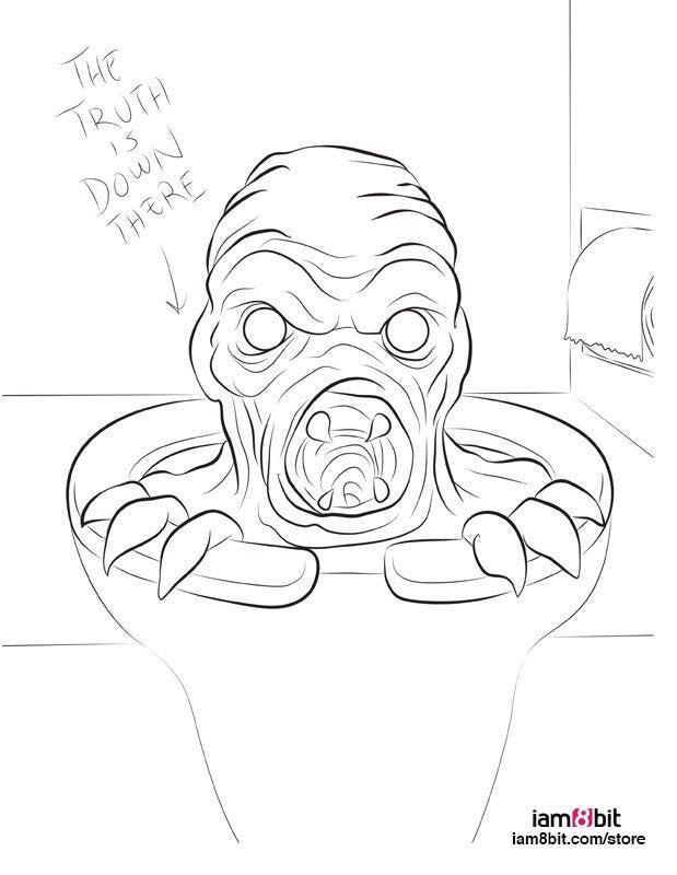 An 'X-Files' Coloring Book For The Believer In Your Life | HuffPost ...