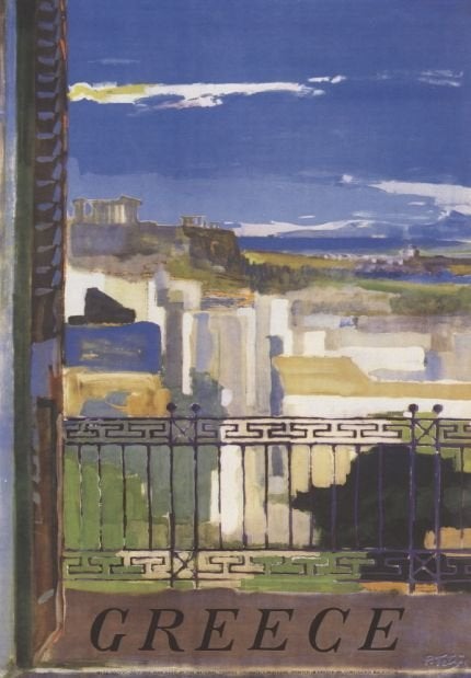 Dream Of Visiting Greece Through The Ages With These Vintage Posters ...