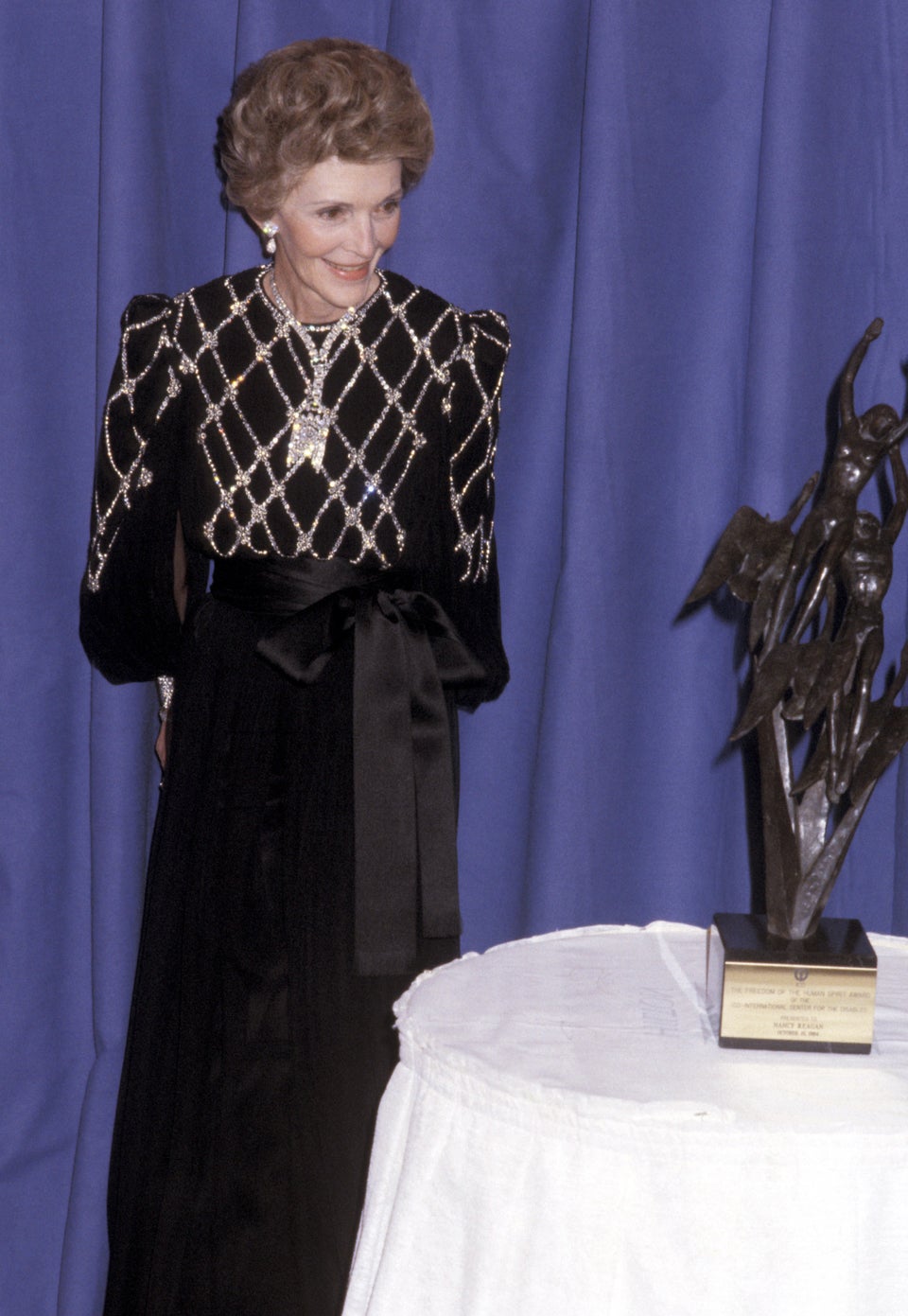 11 Of Nancy Reagan's Glitziest '80s Gowns | HuffPost Life