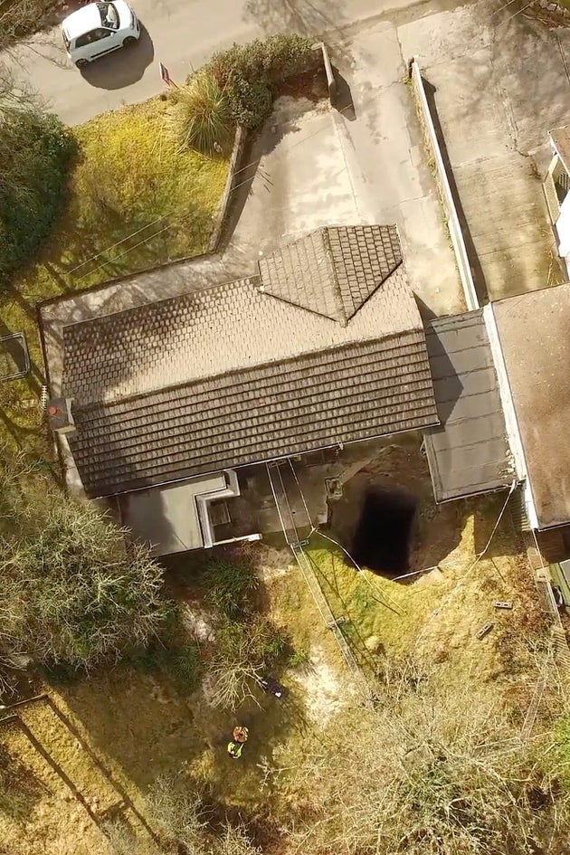 300ft Deep Mine Shaft Opens Just Yards From Cornwall Home | HuffPost UK