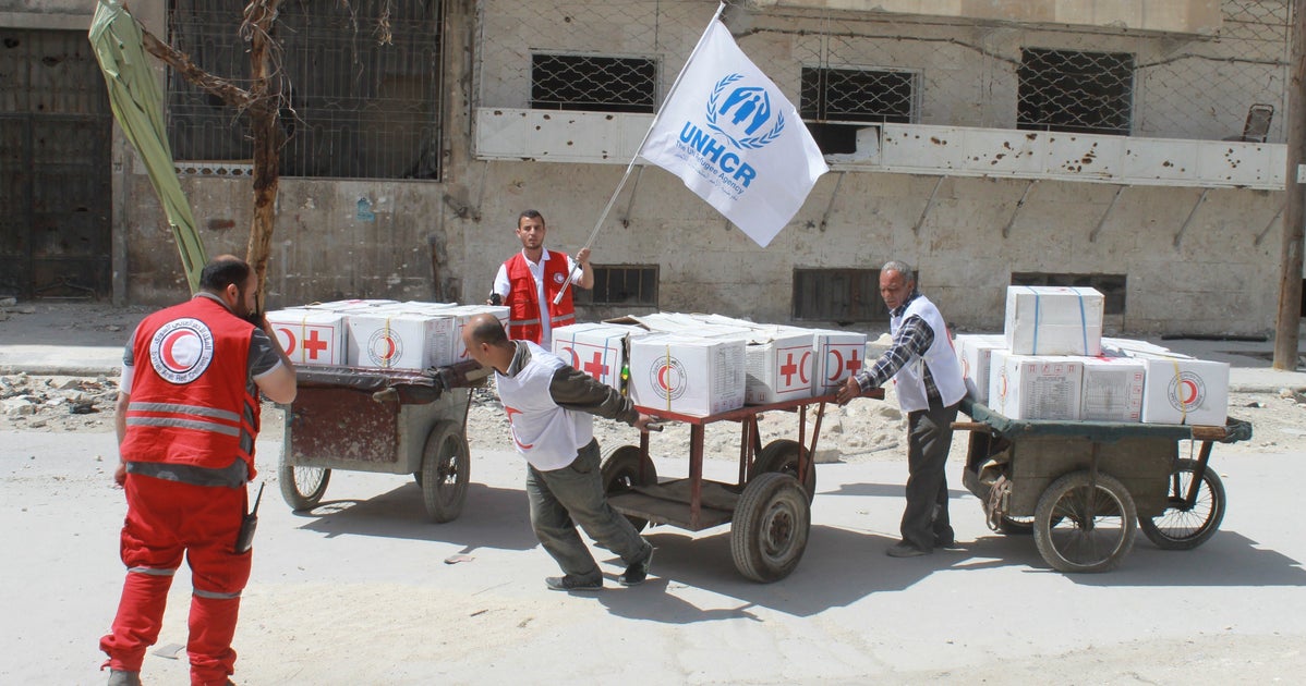 Humanitarian Aid Reaches 13,000 Families In Syria's Aleppo Province ...