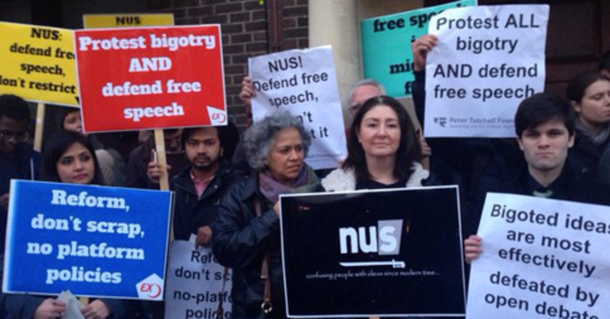 There Was A Protest Outside NUS Headquarters Against Group's No ...