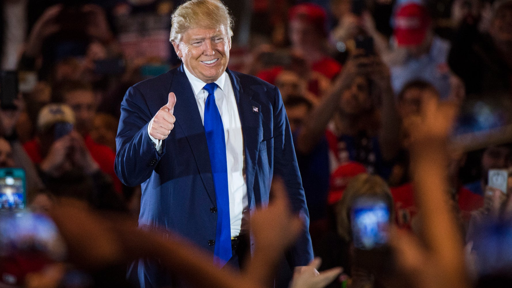 Trump To Huddle With Top Republicans In D.C. Ahead Of AIPAC Speech ...