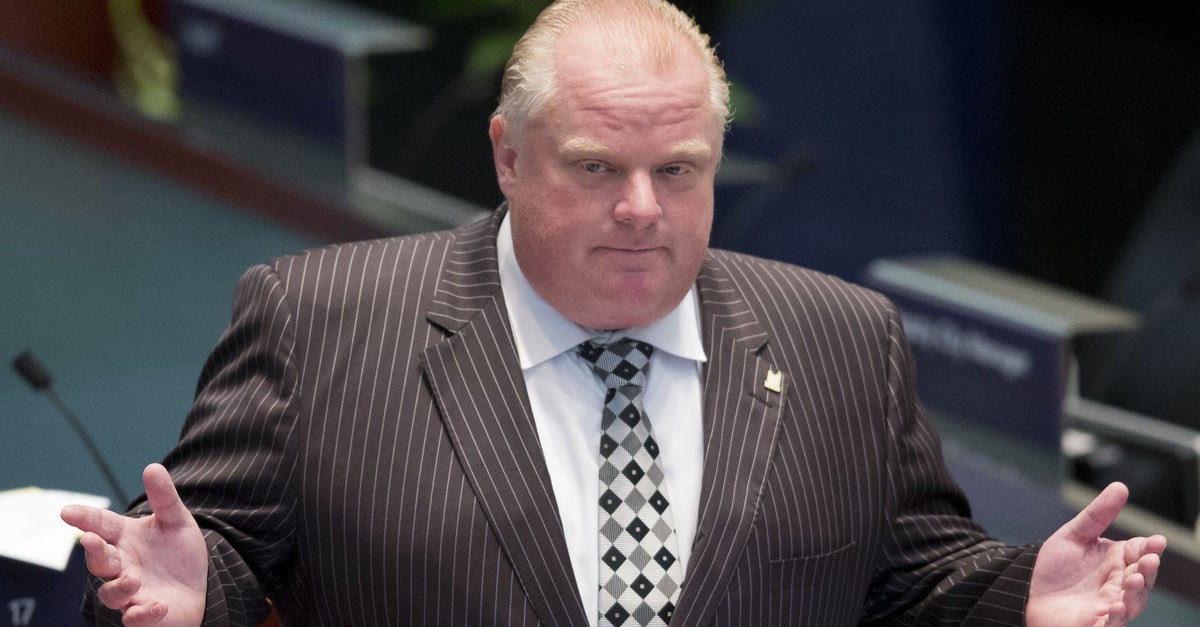 Former Toronto Mayor Rob Ford's Rare Abdominal Cancer, Explained ...