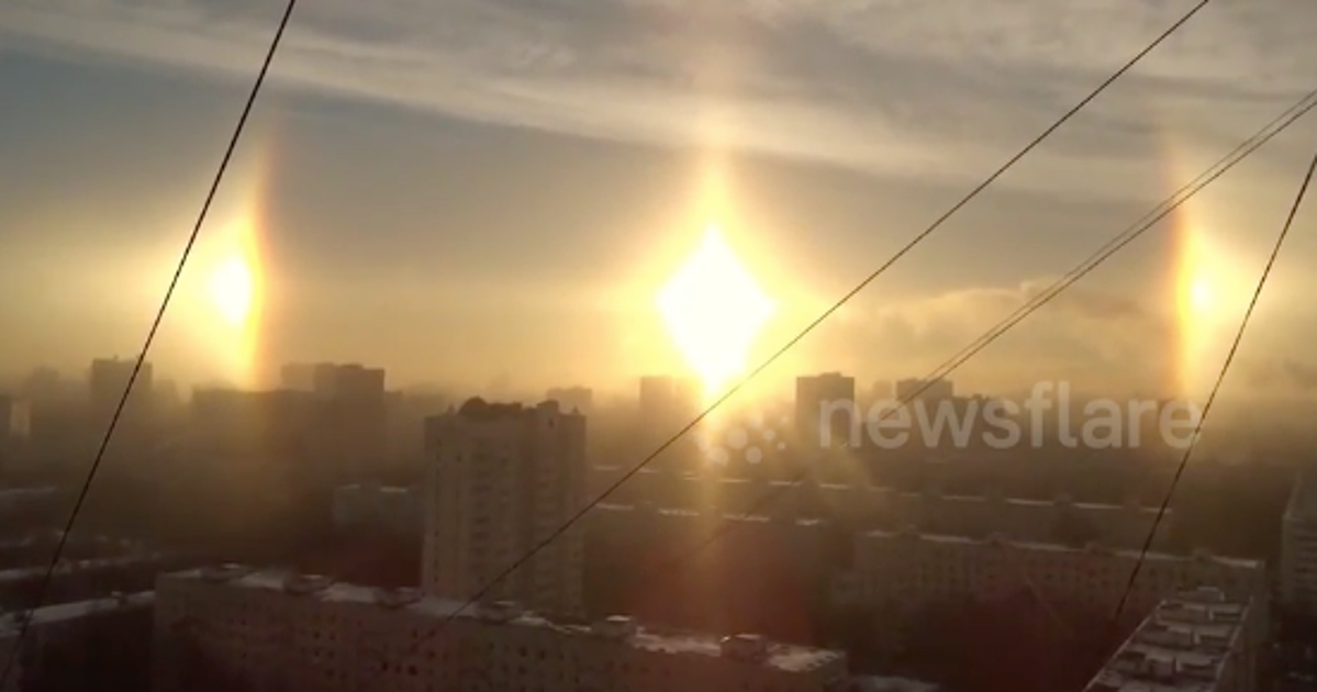 Video Of Three 'Suns' Is A Trippy Dose Of Nature | HuffPost Impact