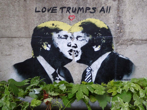Anti-Trump Street Art Reminds Us There Is Still Some Good In This World ...