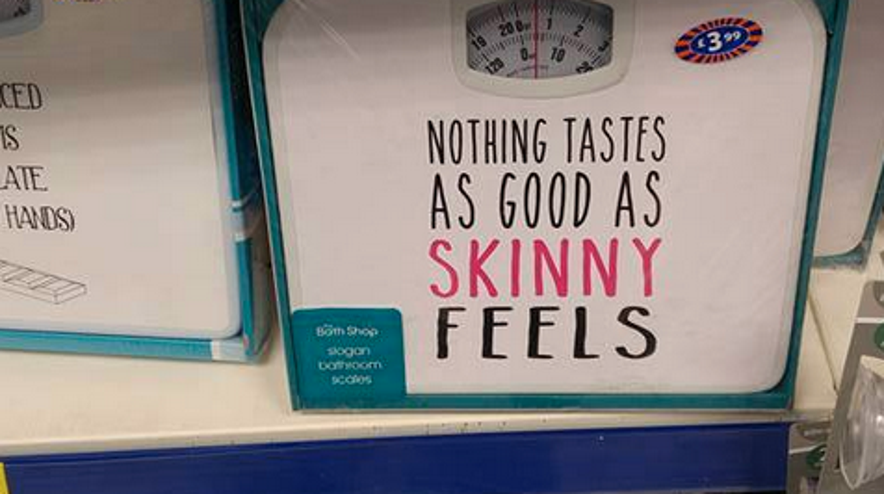 Bathroom Scales Bearing 'Pro-Anorexia' Slogan Cause Major Outrage ...