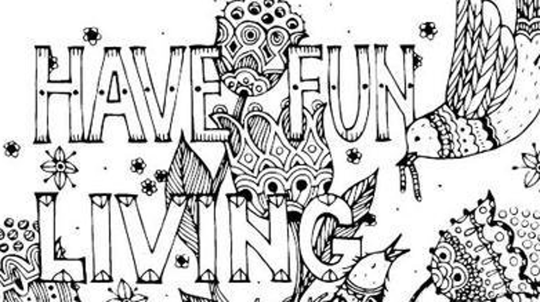 Expletive-Filled Colouring Book Helps Relieve Your Post Breakup Stress ...