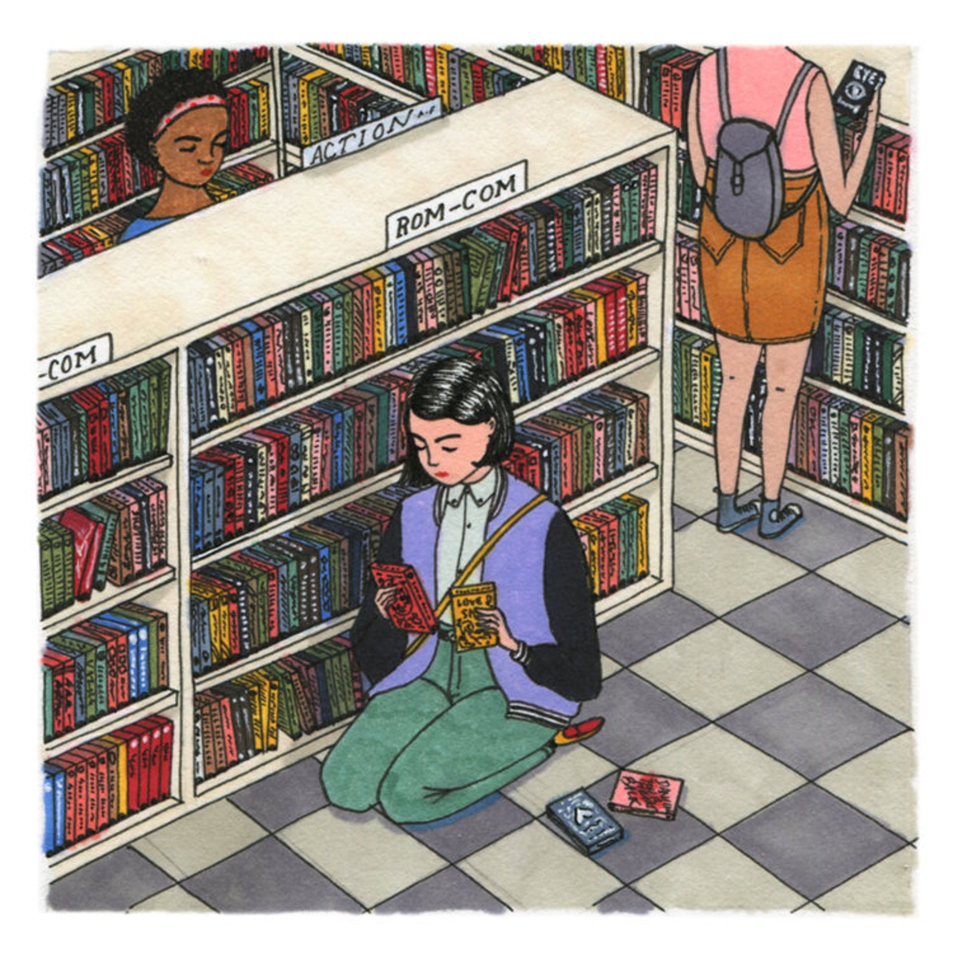 The Everyday Lives Of Real Women Captured In Whimsical Drawings ...