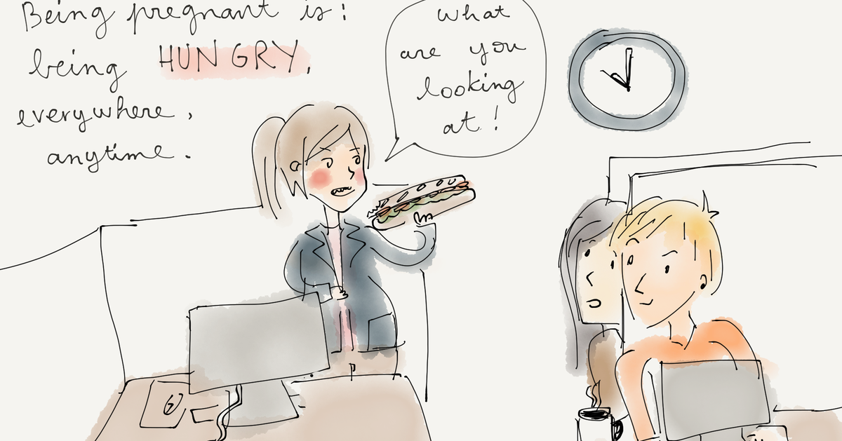 12 Hilarious Illustrations That Get Real About Pregnancy | HuffPost Life