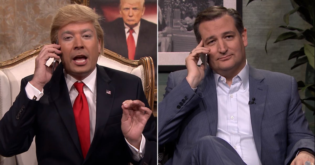 Donald Trump Interviews Ted Cruz On 'The Tonight Show Starring Jimmy ...