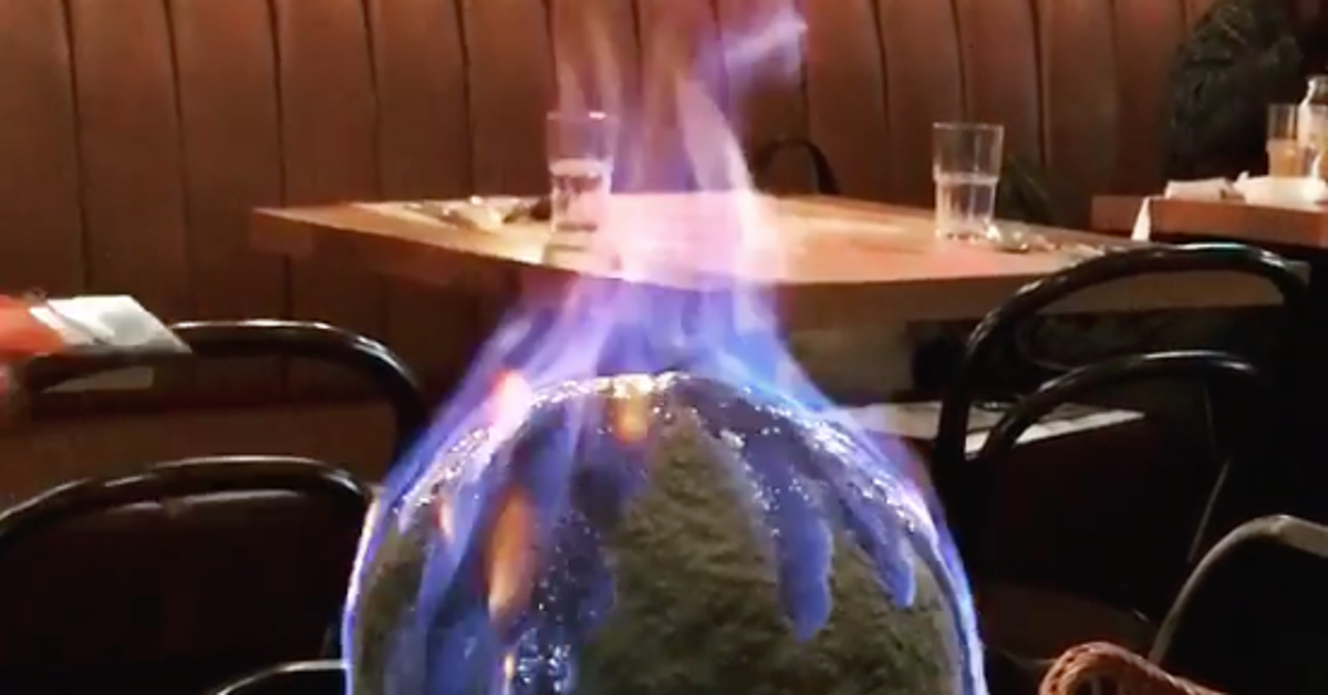 This Terrifying Dome Of Fire Is Actually A Pizza | HuffPost Life