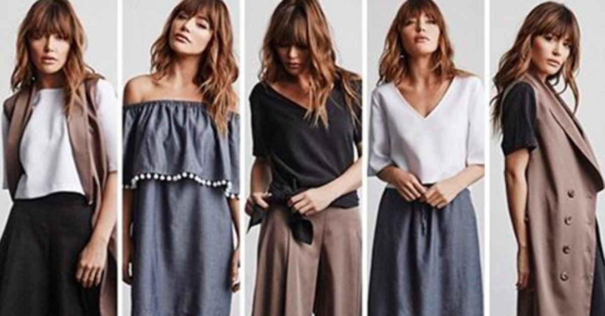 How To Make 30 Outfits From Just 5 Pieces Of Clothing | HuffPost Life