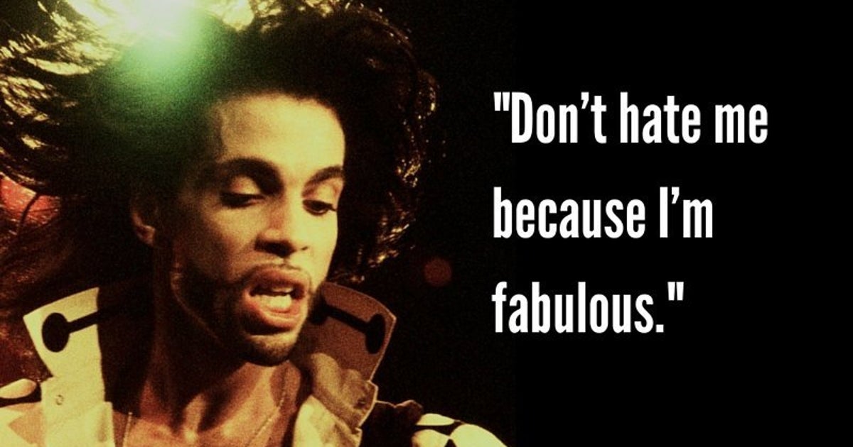 Prince's Unique Wit And Wisdom Remembered In 14 Fabulous Quotes, A Year ...
