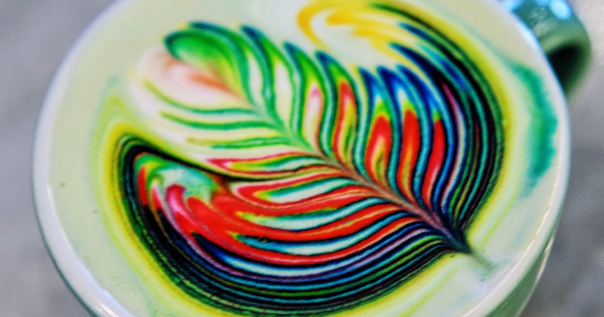 Rainbow Coffee Is What Unicorns Drink For Breakfast | HuffPost Life