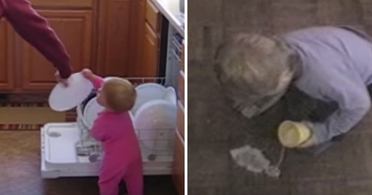 Kids Spectacularly Fail At Helping Their Parents Clean The House ...