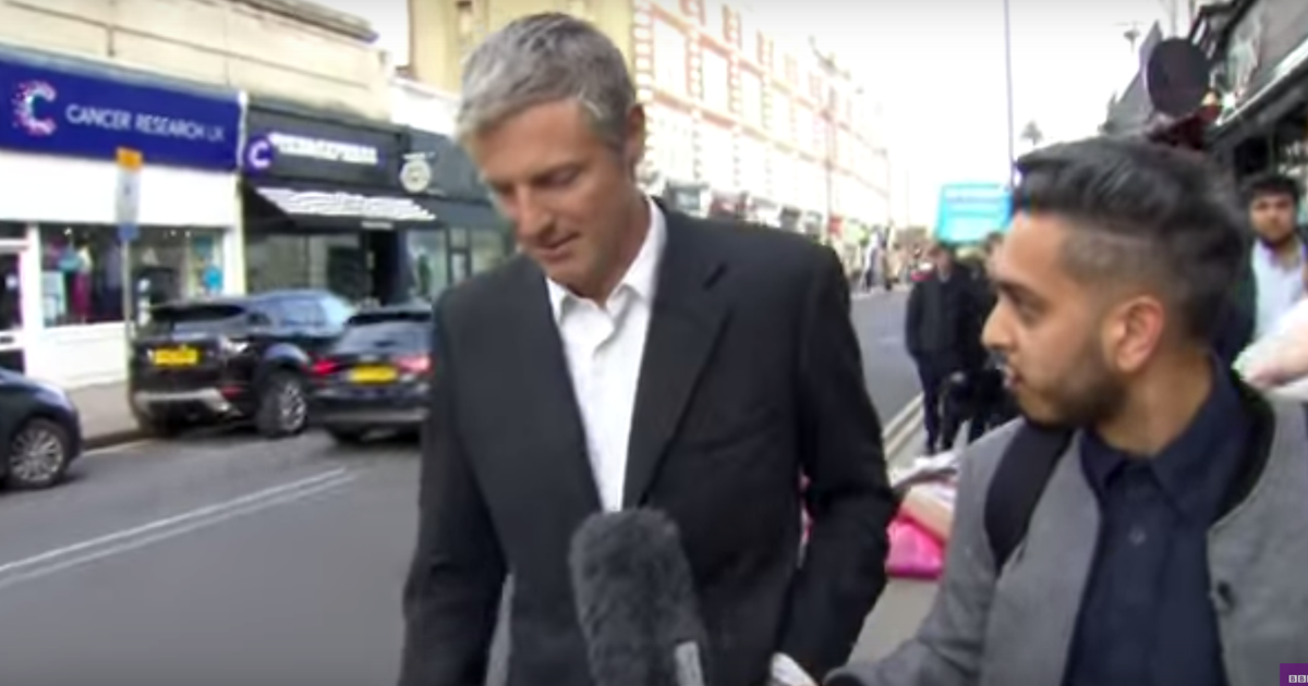 Zac Goldsmith Grilled By Newsnight Reporter Over 'Prominence Of Race ...
