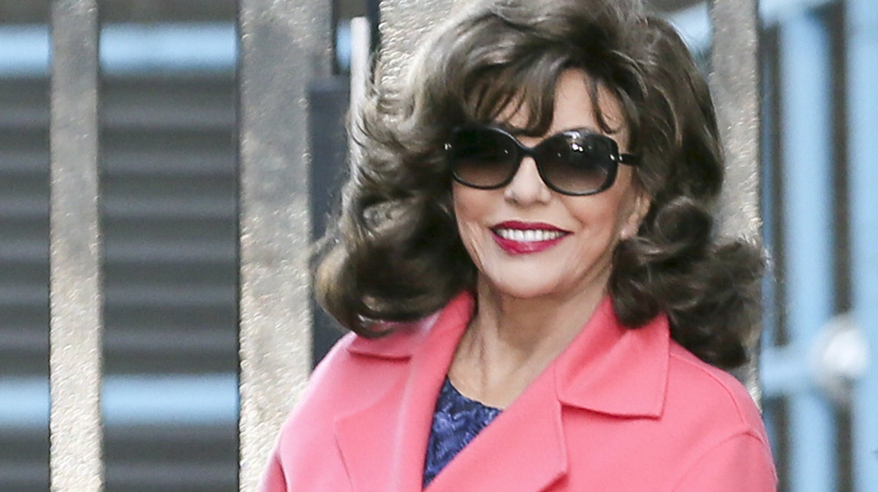 Joan Collins Insists She Has No Plans To Retire During 'Good Morning ...
