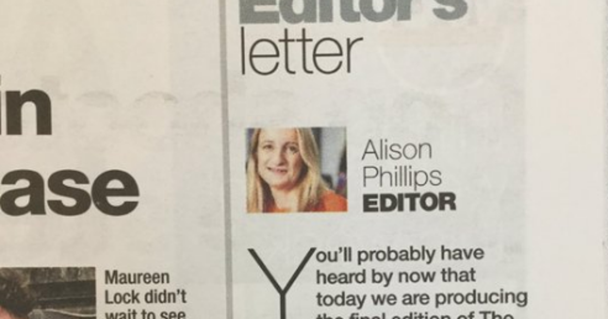 New Day Editor Alison Phillips Issues Cutting Sign-Off To Critics In ...