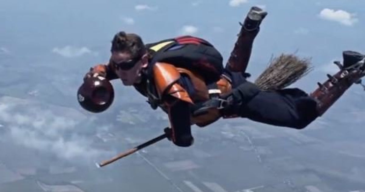 Skydivers Play Real Life Quidditch While Parachuting | HuffPost UK Comedy