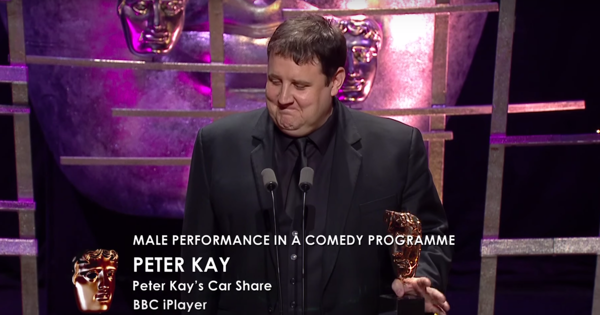 BAFTA TV Awards 2016: Peter Kay's Silent Acceptance 'Speech' Divides ...