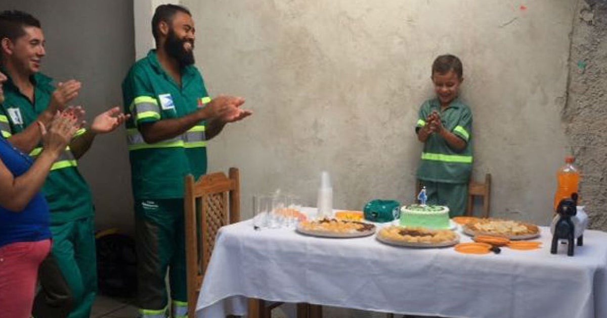 Brazilian Boy Who Dreams Of Becoming A Garbage Collector Gets The ...