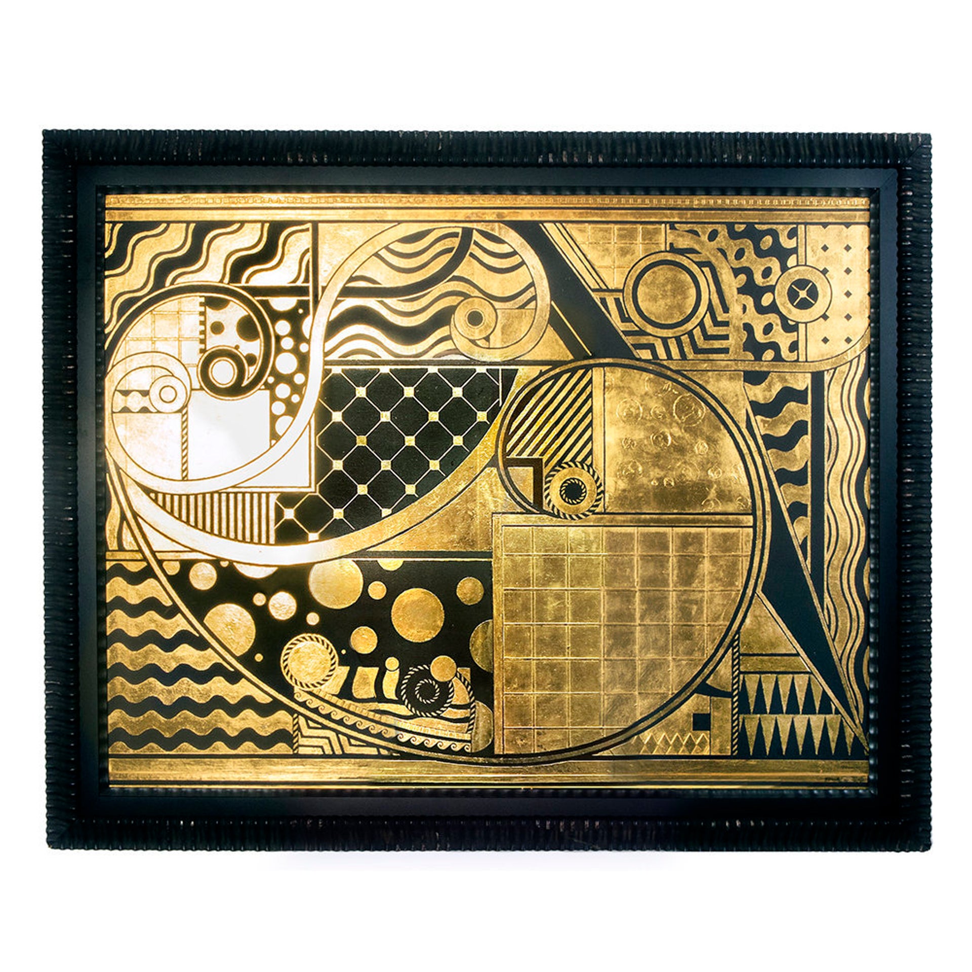 Artist's Dazzling Self-Portraits Explore The Cosmic Power Of Gold ...