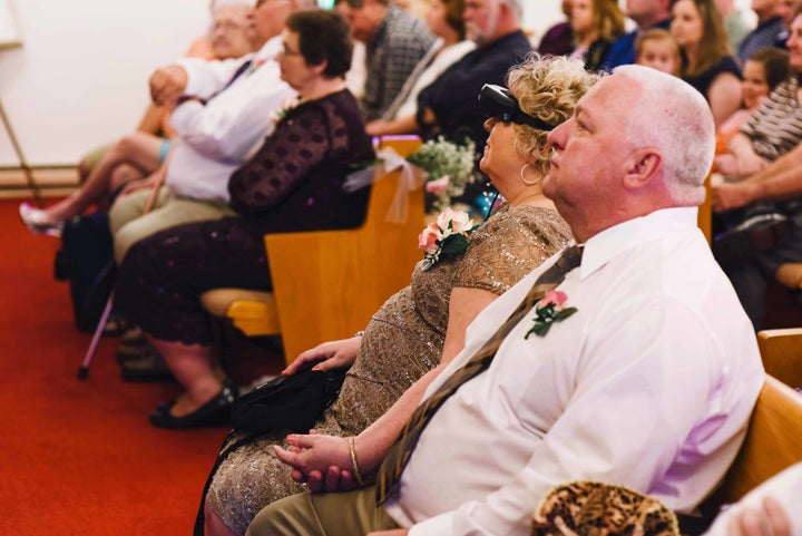 How This Blind Mom Was Able To See Her Daughter Walk Down The Aisle ...